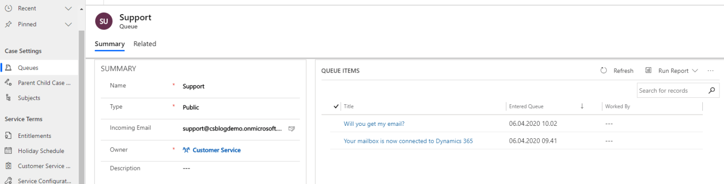 Dynamics 365 QUEUE setup with shared mailbox – CRM Keeper