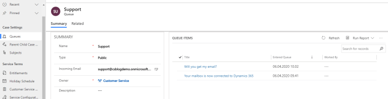 Dynamics 365 QUEUE setup with shared mailbox – CRM Keeper