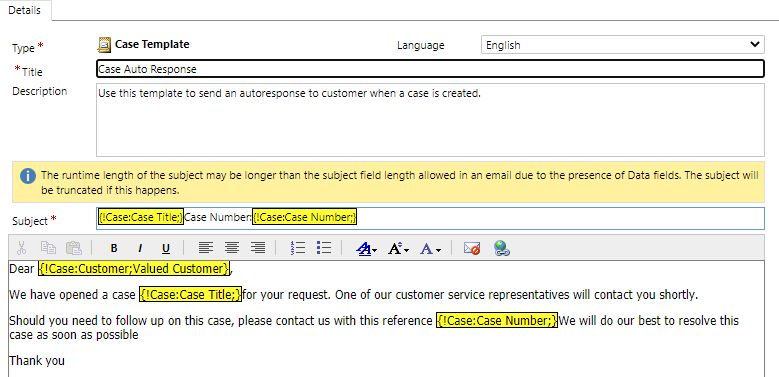Dynamics 365 – Email to Case – CRM Keeper