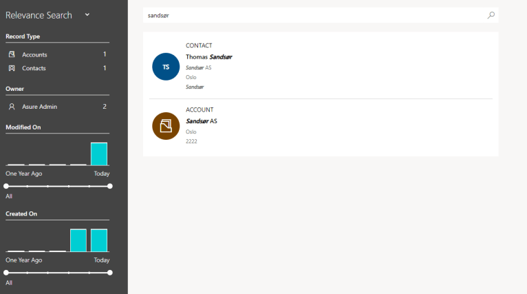 Dynamics Relevance Search just got relevant 🙌 – CRM Keeper